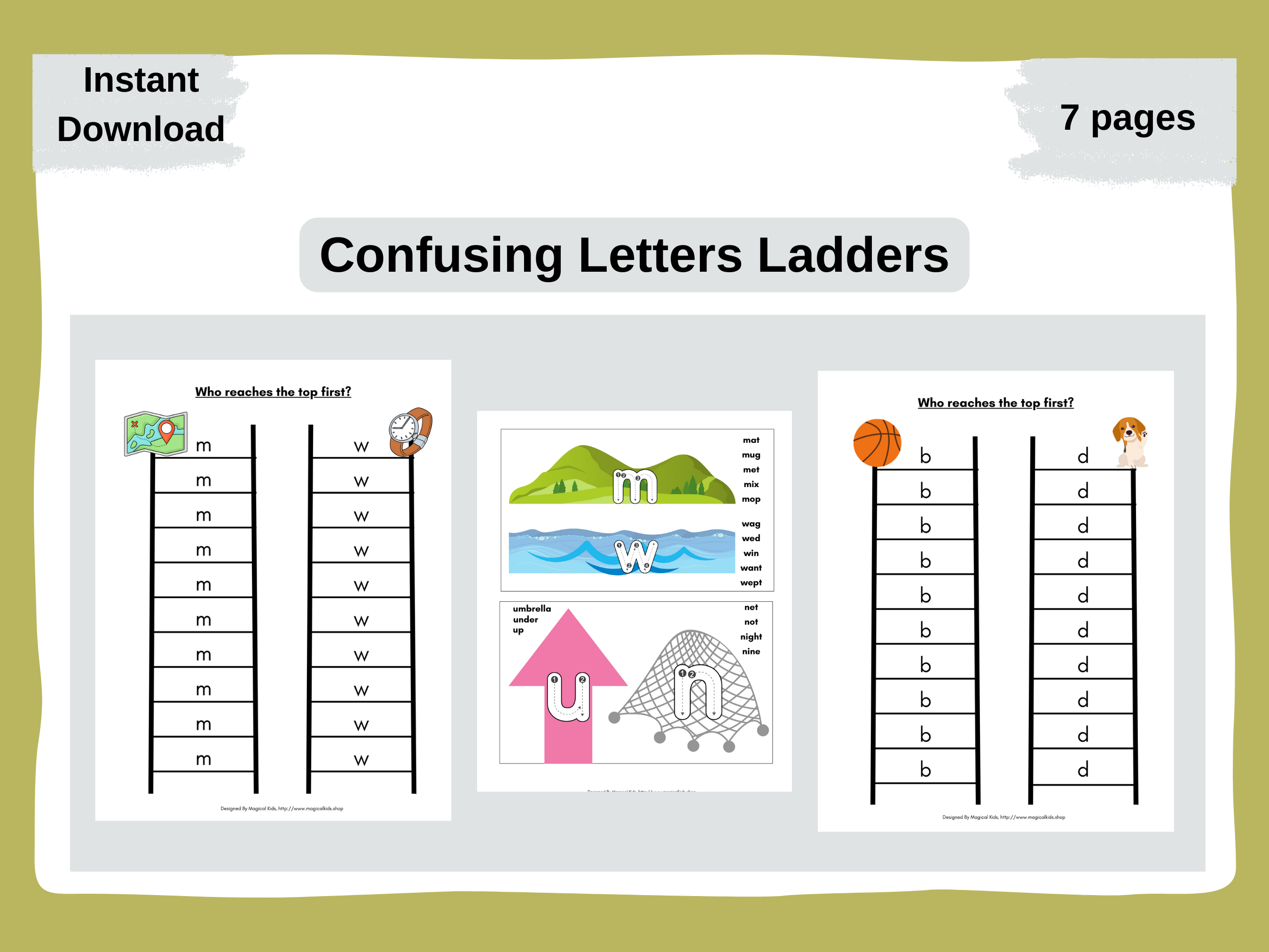 Confusing Letters – Magical Kids