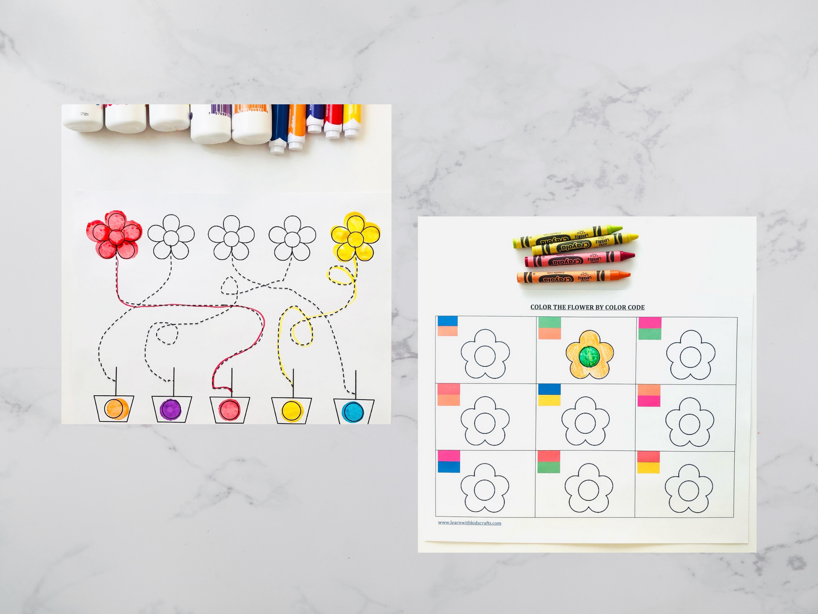 Color by code activities – Magical Kids